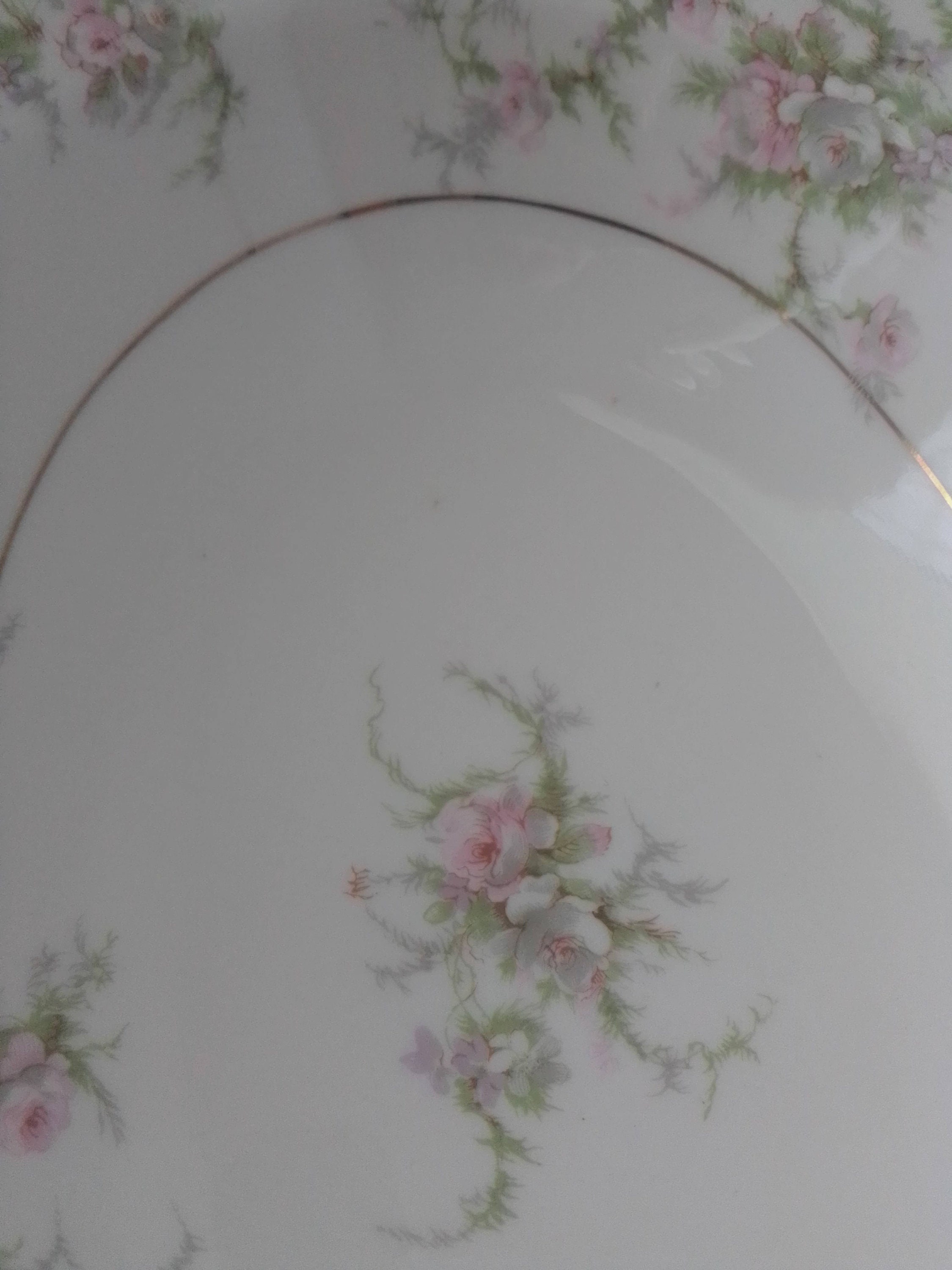 Theodore Haviland New York Made in America Rosalinde Pattern Vegetable ...