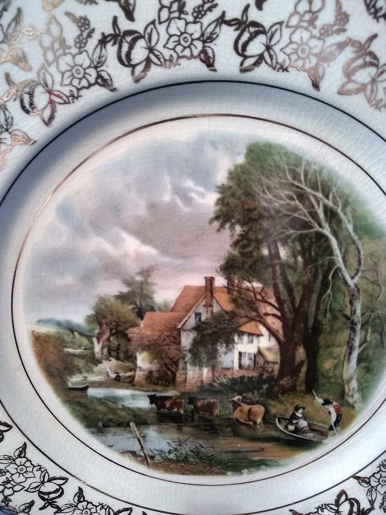 BCM Lord Nelson Ware English Turner Crossing the Brook 1940s Collectors ...