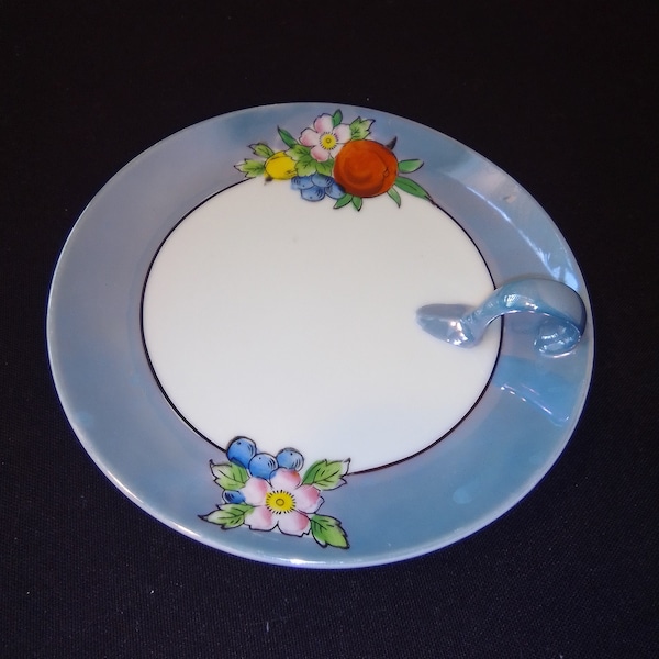 Blue Lusterware - Etsy