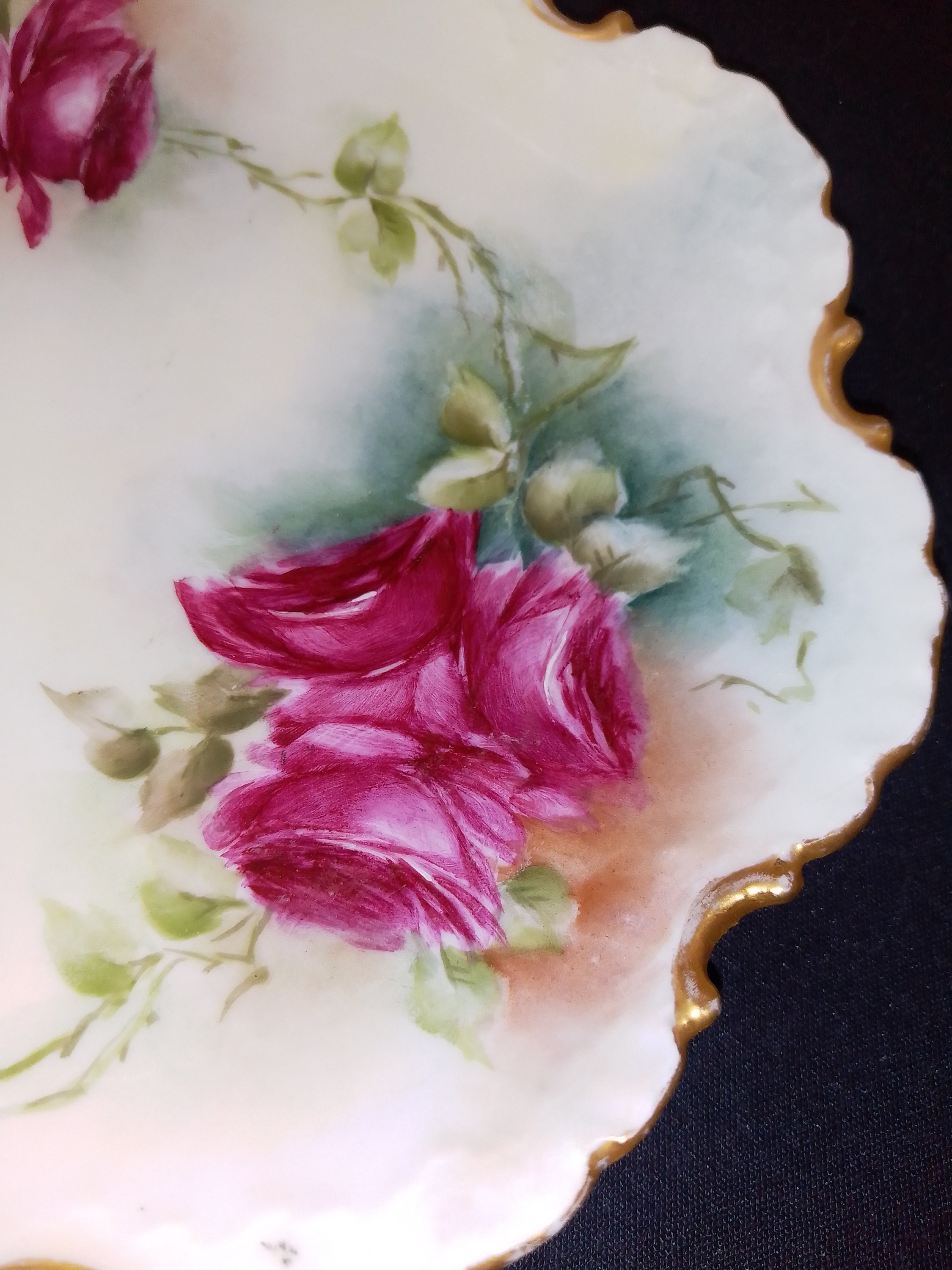 RC Rosenthal Continental Monbijou Bavaria Porcelain Plate - Etsy