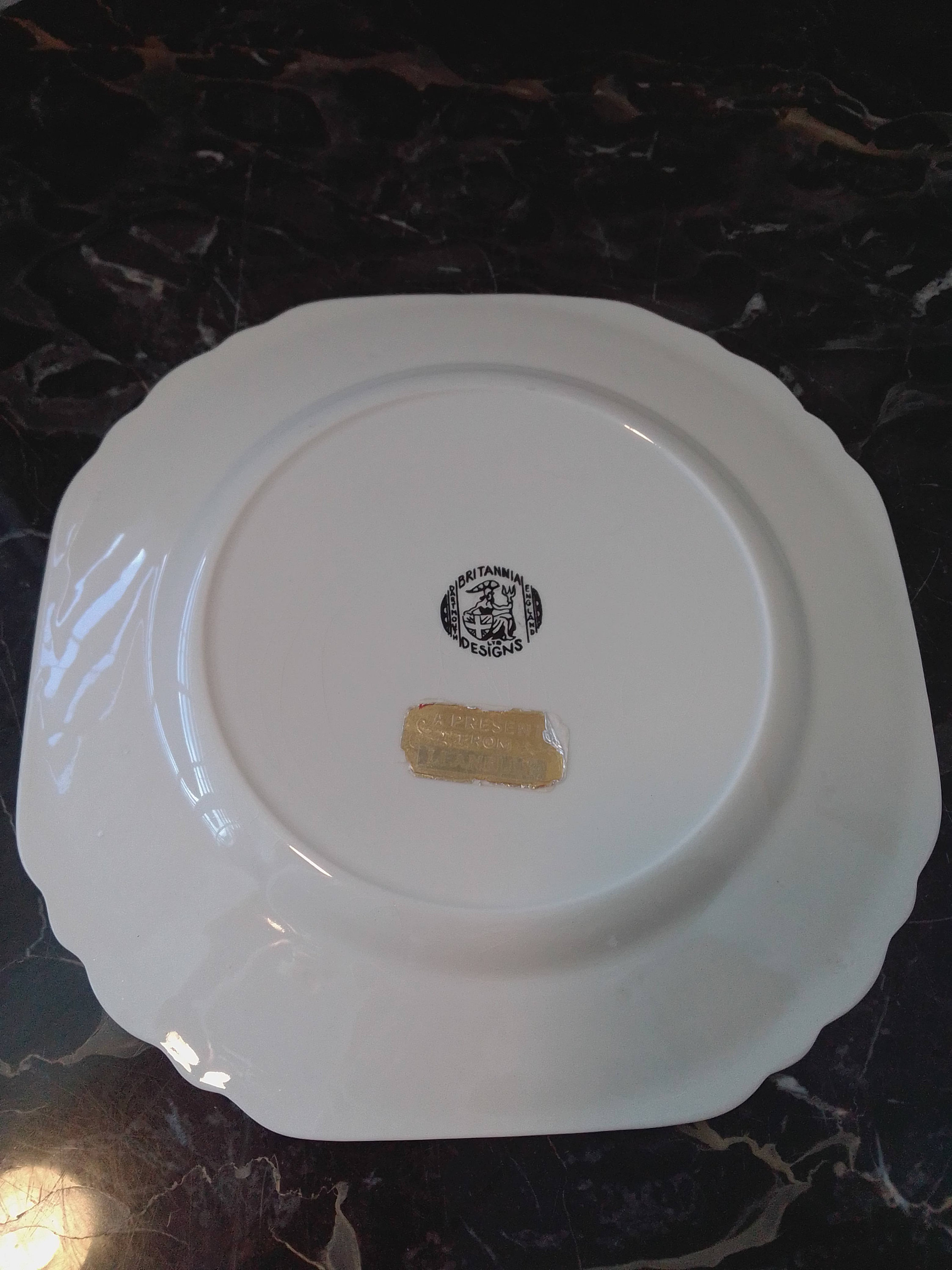 Britannia Designs 1949-1959 Map of Llanelly Square Souvenir Plate - Etsy