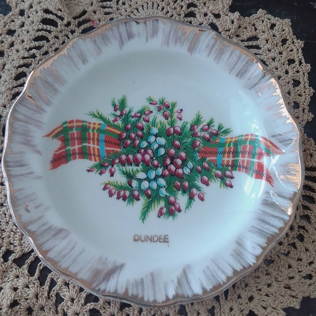 Liverpool Road Pottery Ltd Fine Bone China DUNDEE trinket dish - Etsy.de