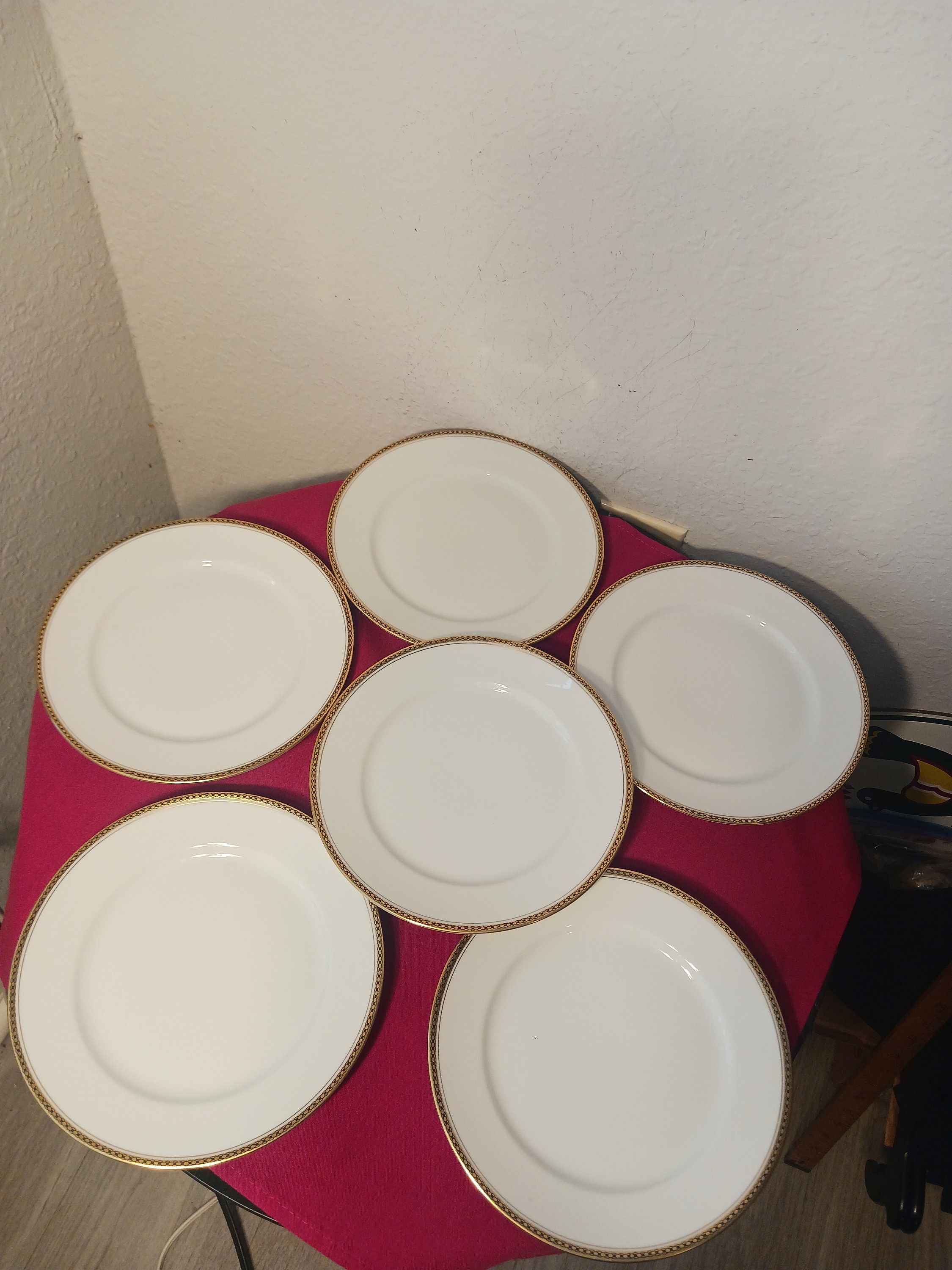 Germany Thomas R 1953 to 1963 Gold and Black Rope Pattern on Rim Lunch ...