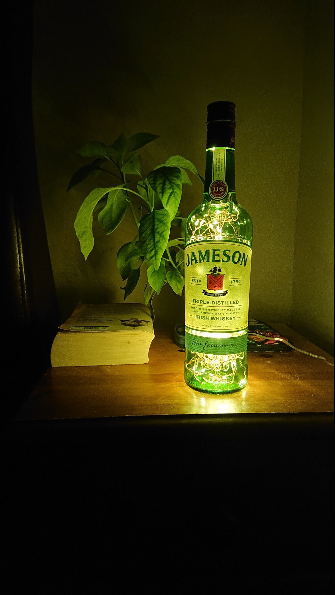 Jameson Whiskey Bottle Light. Perfect Gift for Any Occasion - Etsy