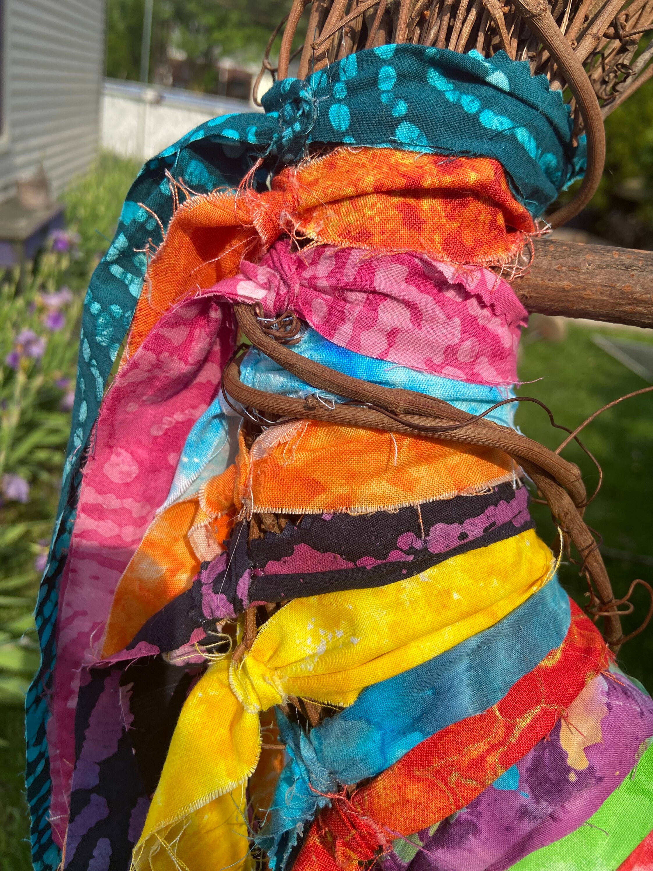 Peace Sign Wreath, Boho Tiedye Peace Wreath, Hippie Wreath Decor ...