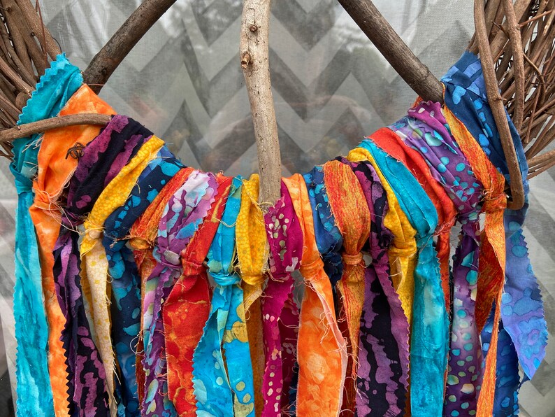 Peace Sign Wreath, Boho Tiedye Peace Wreath, Hippie Wreath Decor ...