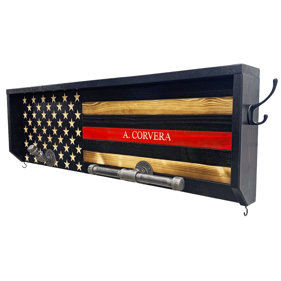 Thin Red Line Firefighter Gear Rack Thin Red Line Gear - Etsy