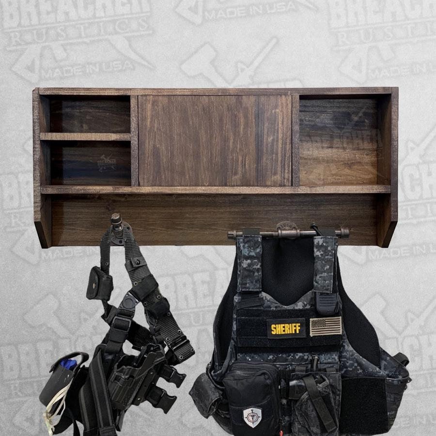 Police Gear Rack - RFID Lockable Cabinet - Police Officer Gift ...