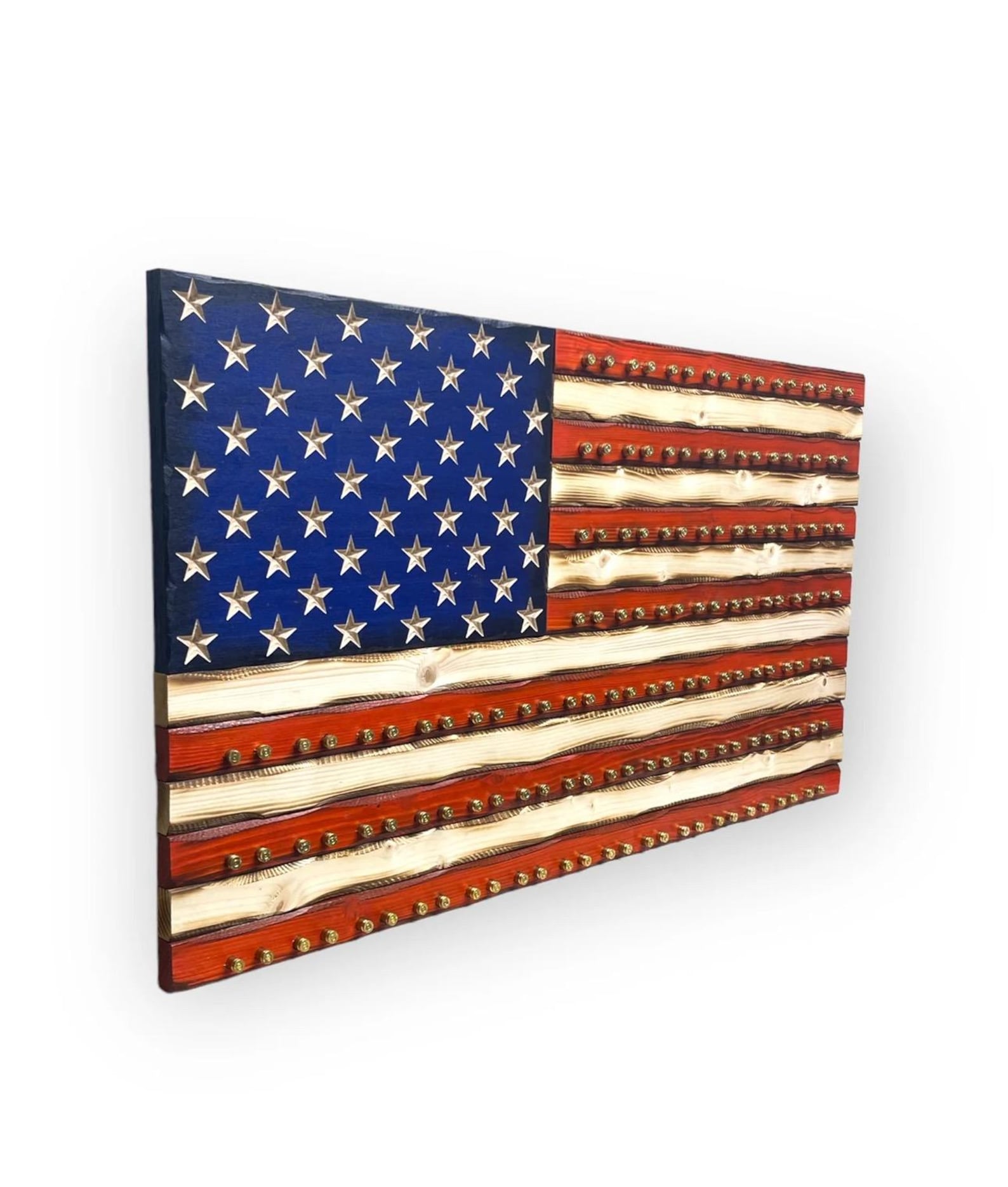 Veteran and Military Challenge Coin Display Flag - 9mm Casing Challenge ...