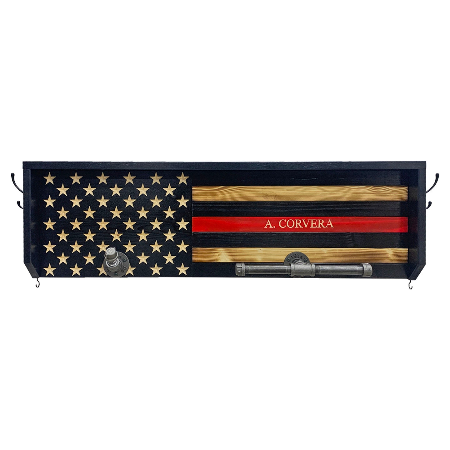 Thin Red Line Firefighter Gear Rack Thin Red Line Gear - Etsy