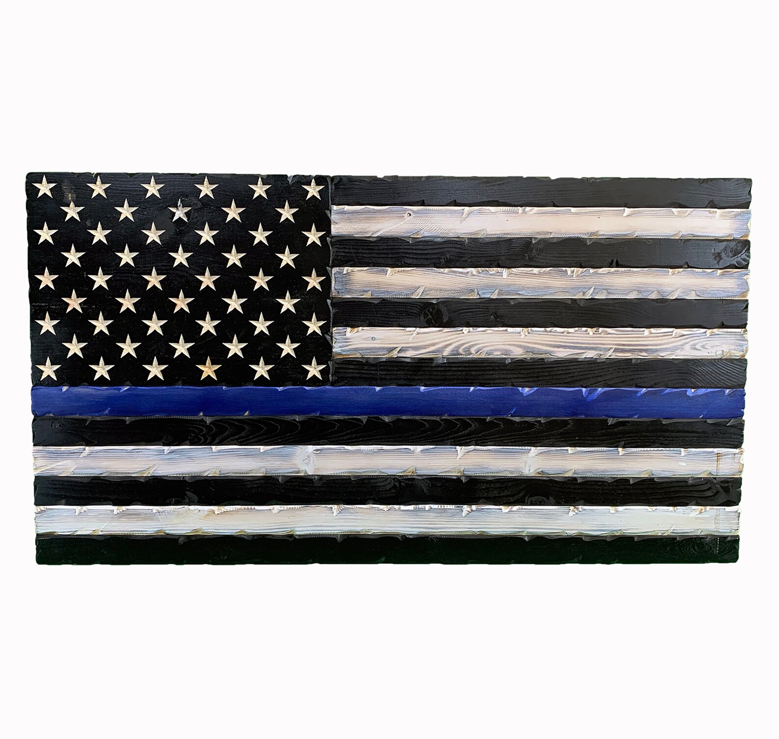 Thin Blue Line Flag Police Officer Gift Thin Blue Line - Etsy