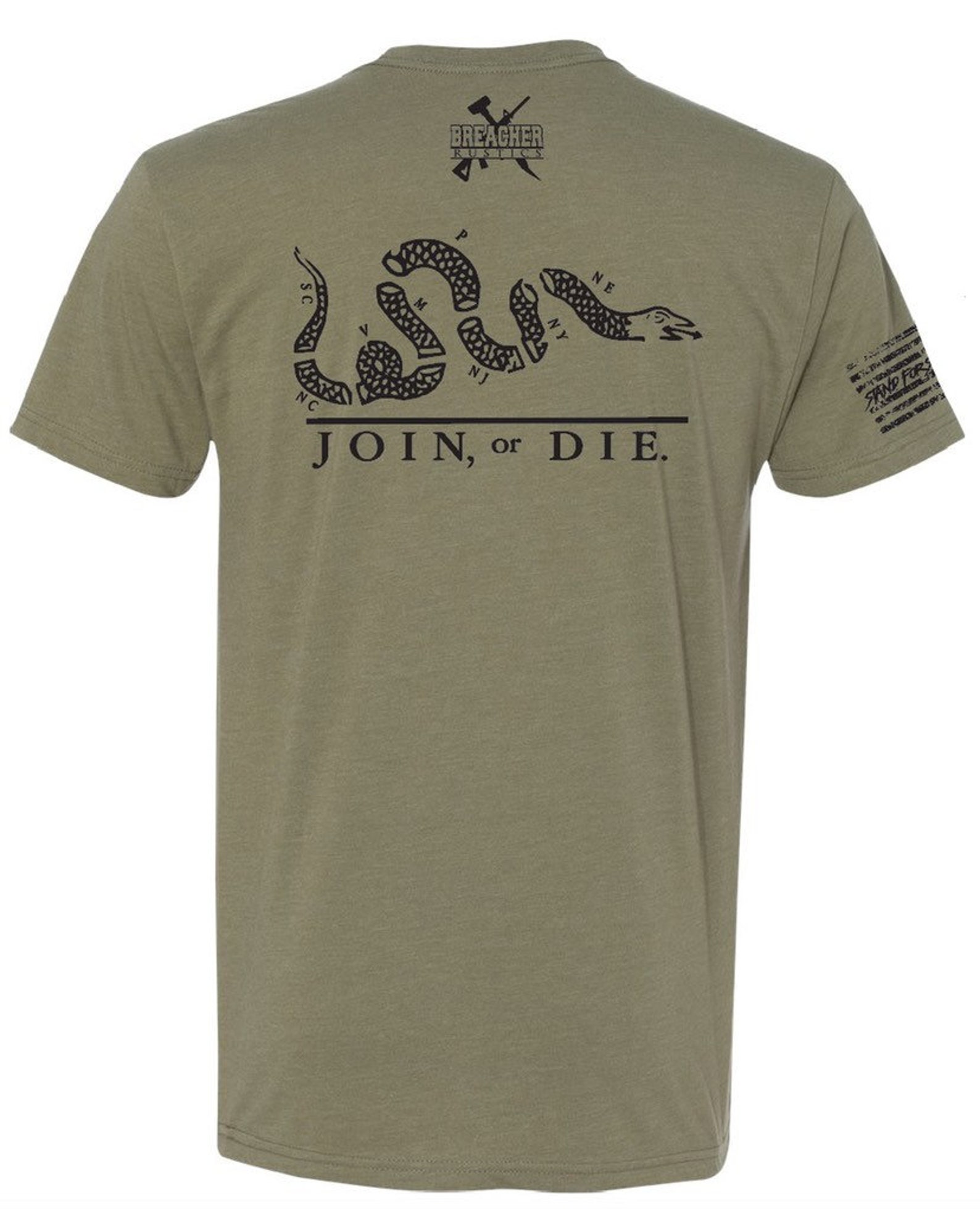 2nd Amendment join or Die T-shirt | Etsy