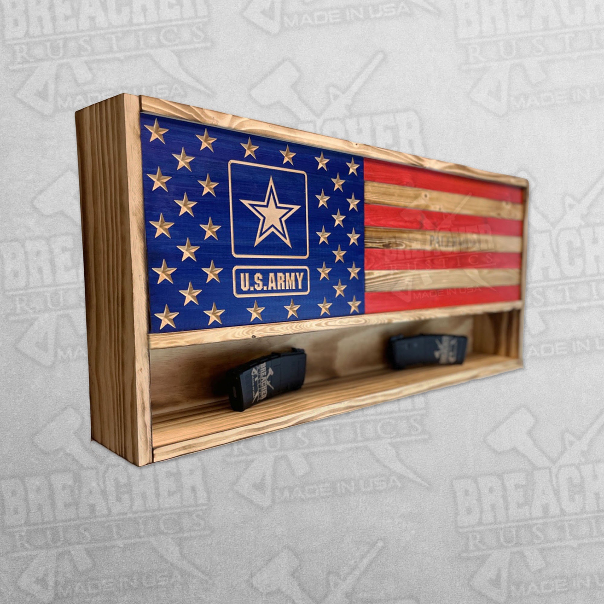 Police Gear Rack Thin Blue Line Lockable Cabinet Police | Etsy