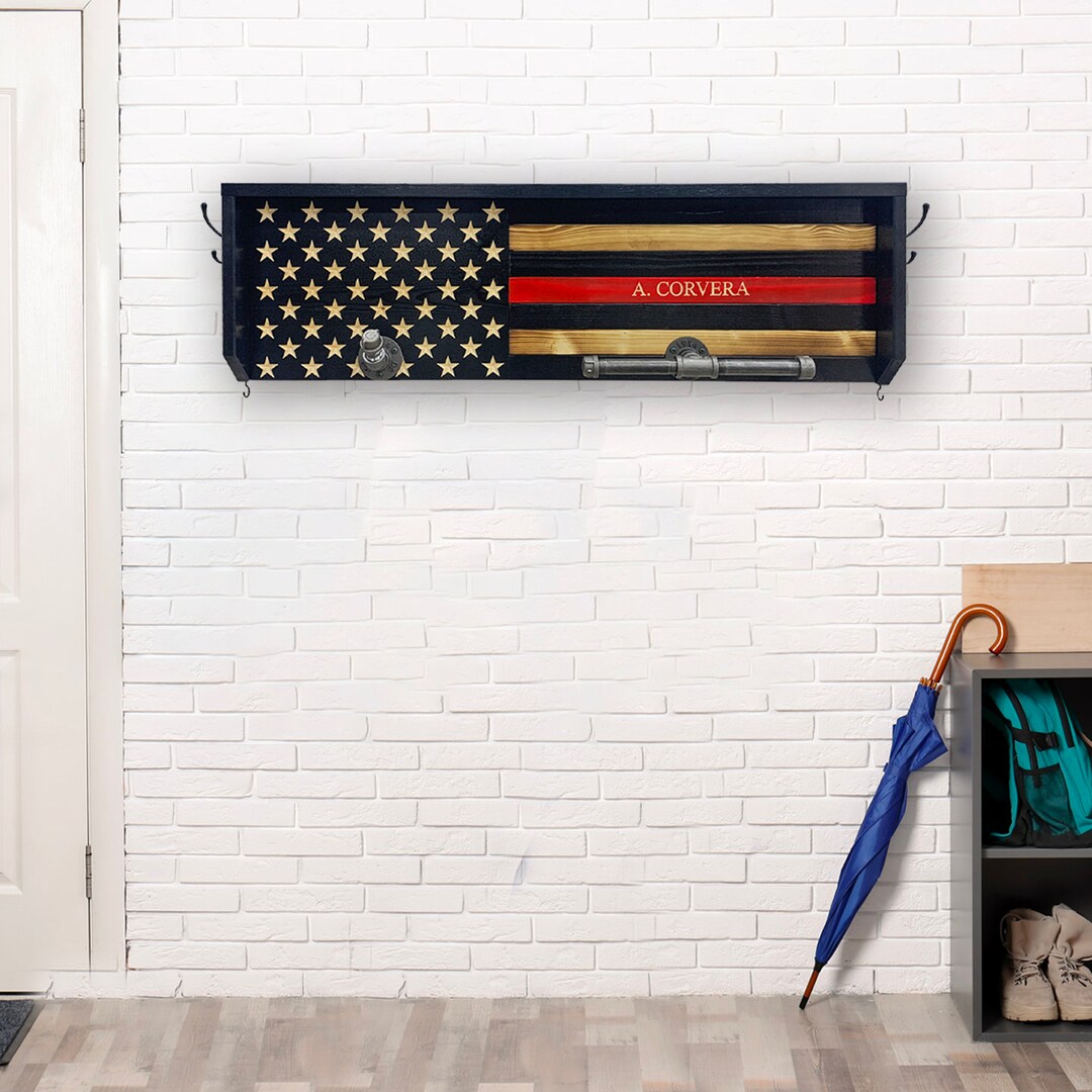 Thin Red Line - Firefighter Gear Rack - Thin Red Line Gear Rack ...