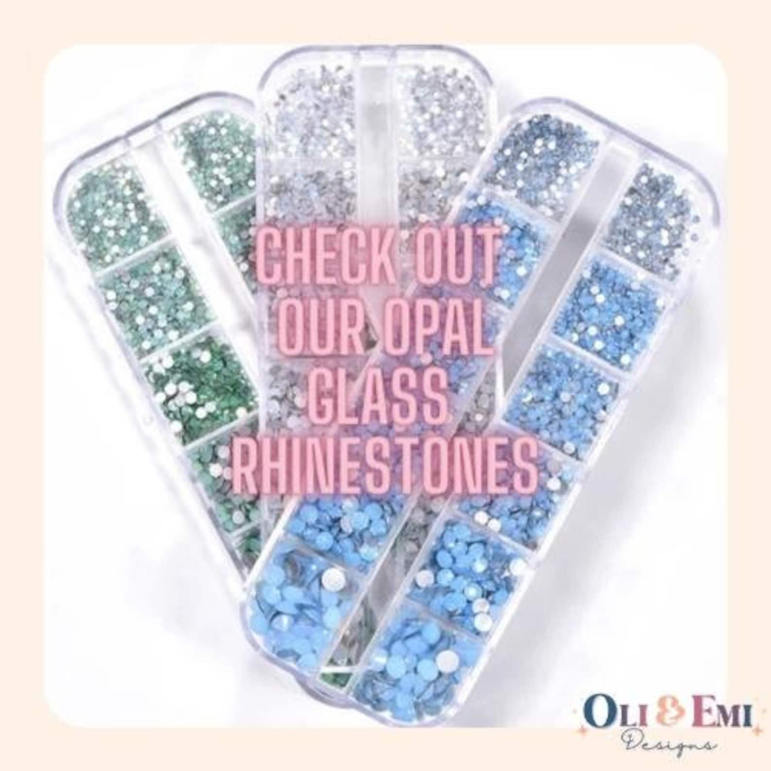 Neon Glass Rhinestones in Sizes SS16 4mm and SS20 5mm NON - Etsy