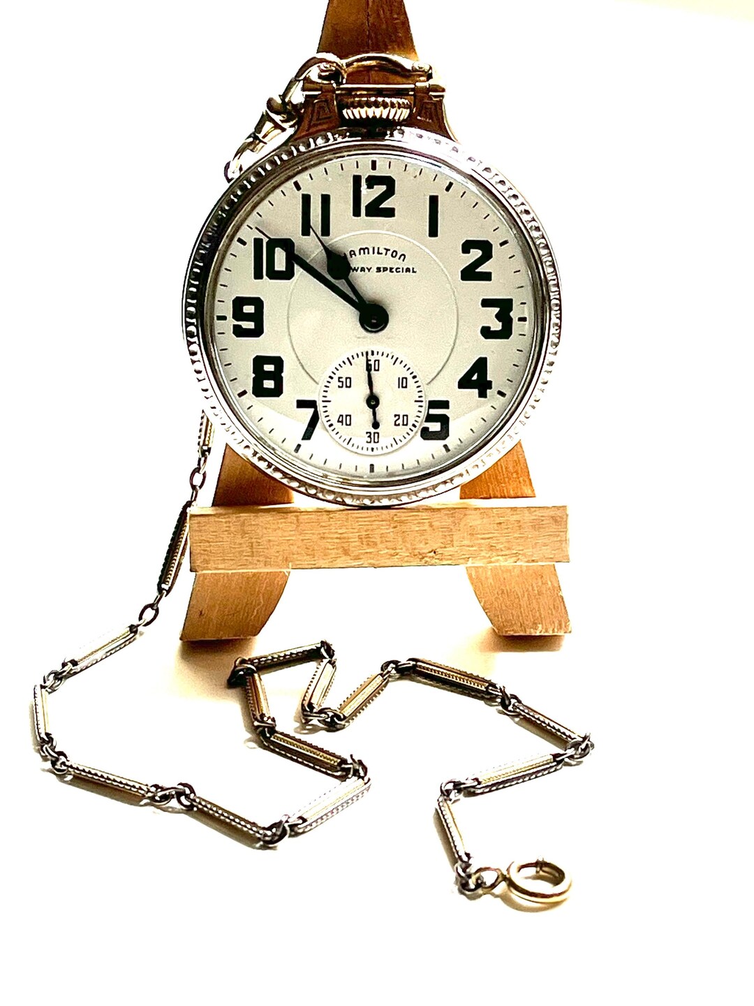 1946 Hamilton 992B Railway Special BOC Pocket Watch 21 Jewel 16s Lever ...