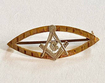 Freemason Brooch - Etsy