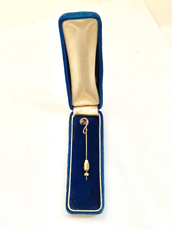 Antique Stick Pin Presentation Box, Heirloom Display … - Gem