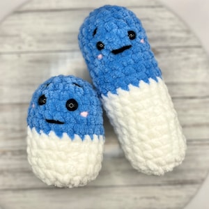 Chill Pill Crochet Plushie - Chill Pill - Crochet Plushie - Chill Pill ...