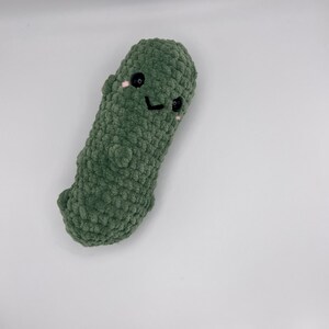 Pickle Crochet Plushie - Crochet Plushie - Pickle Stuffy - Pickle ...