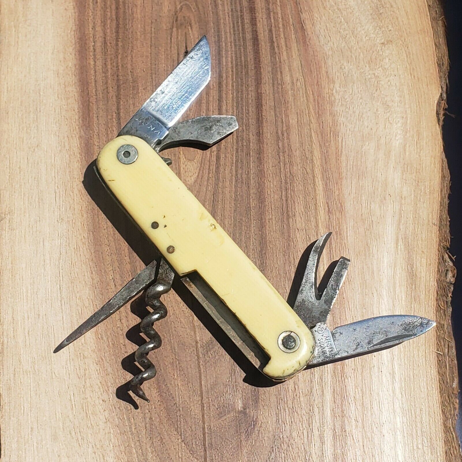 Rare Antique Feist & Co Luna Utility Knife 6 Multi Tool Solingen 1903 ...