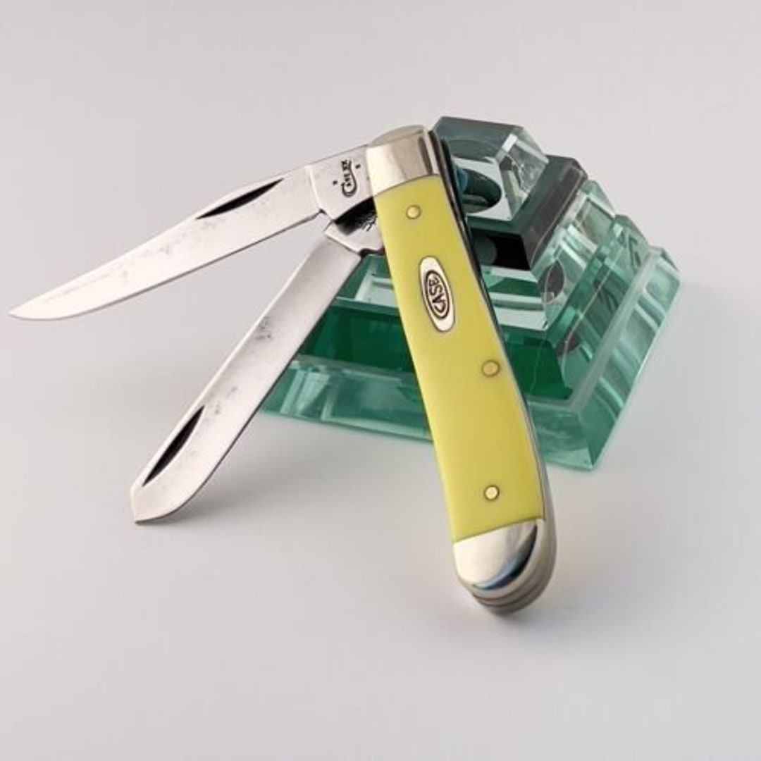 Vintage Case XX 3220 CV Pocket Knife Clip Point Blades Stainless Steel ...