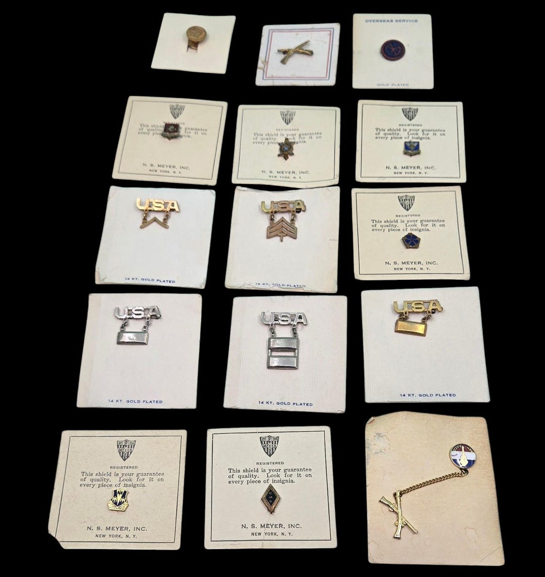 15 Piece Lot WW2 World War Sweetheart Homefront Jewelry Collection - Etsy