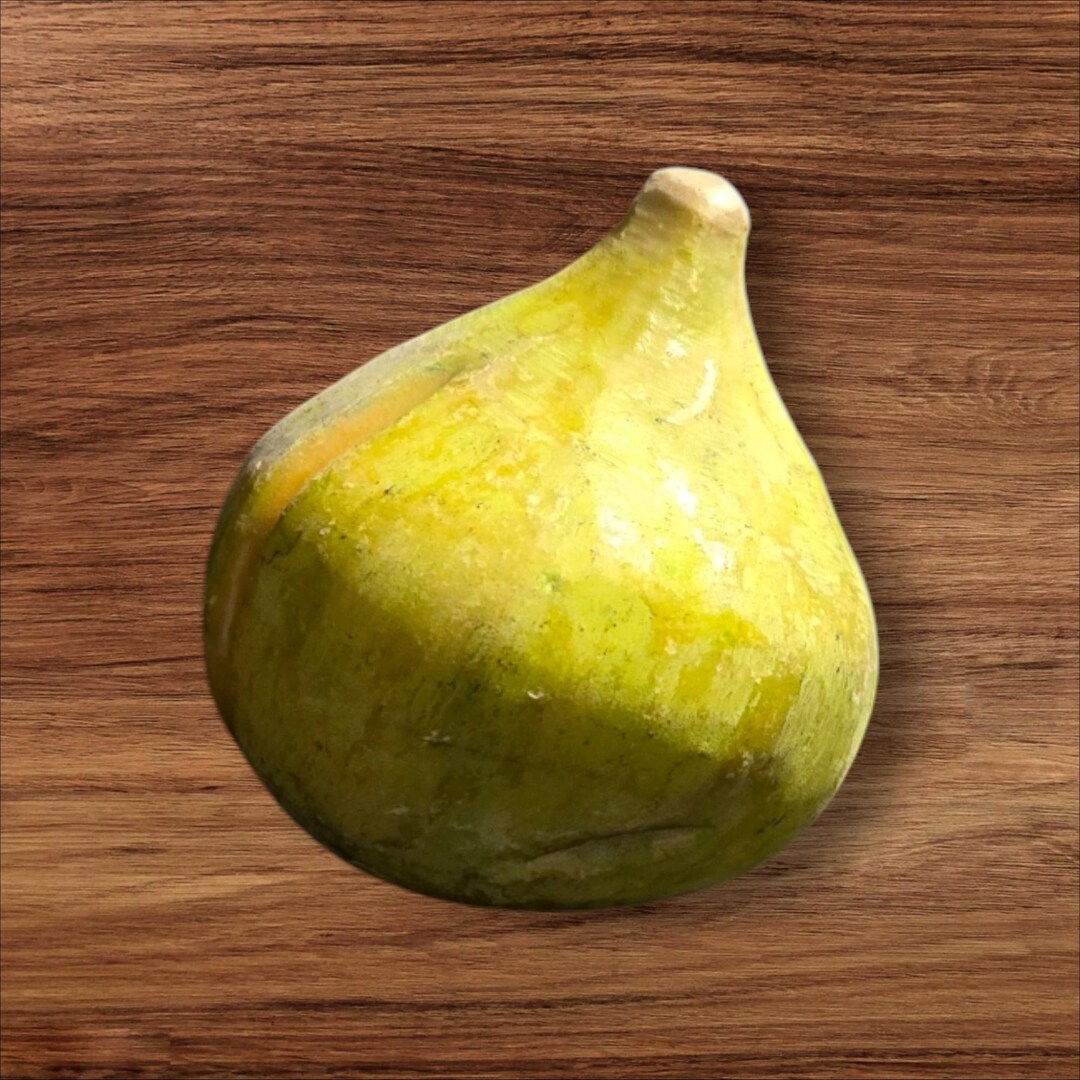 Vintage Italian Stone Alabaster Fig Realistic Kitchen Decor - Etsy