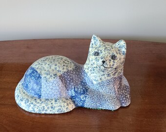 Ceramic Calico Cat | Etsy