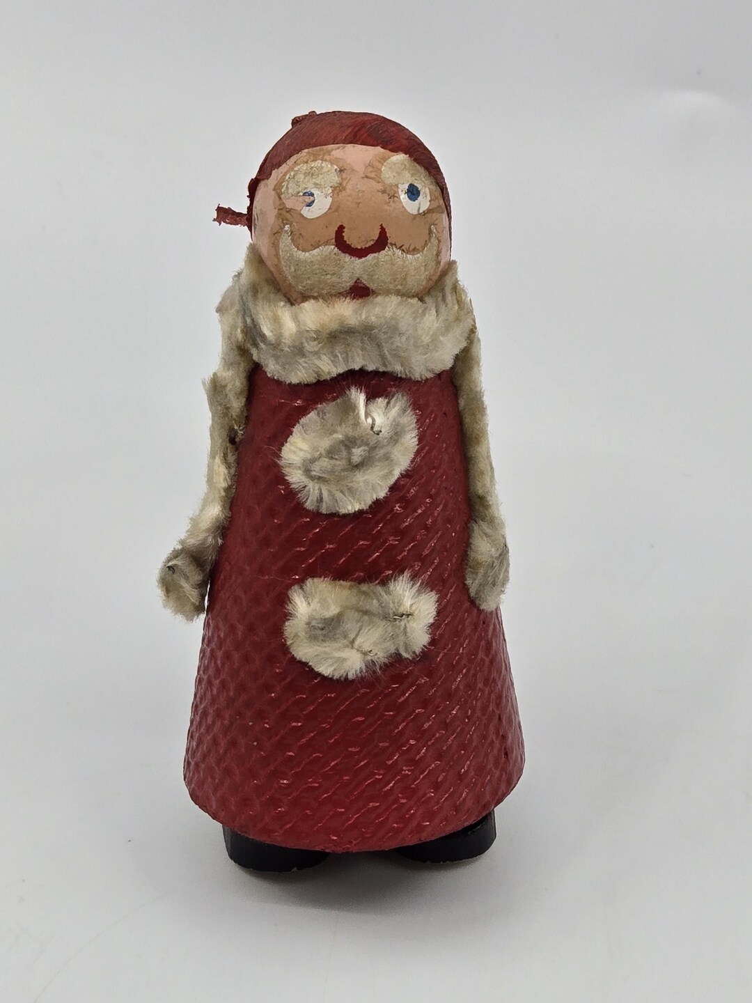 Vintage 1930s / 1940s Wilson Walkies Santa Claus Walking WOOD Toy Ramp ...
