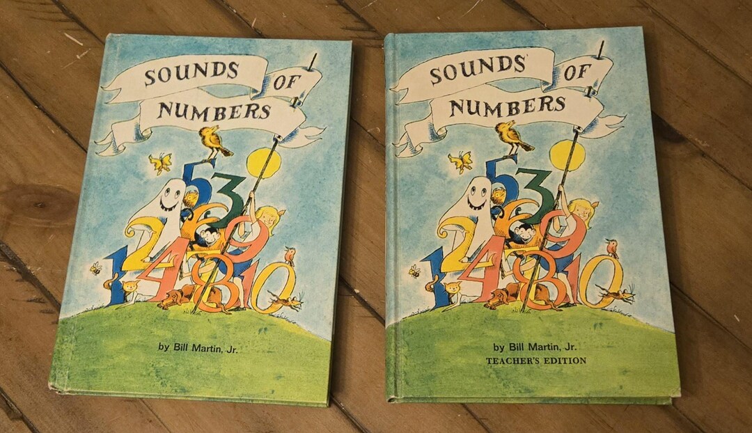 1966 Sounds of Numbers Learning Books - Student and Teacher Editions ...