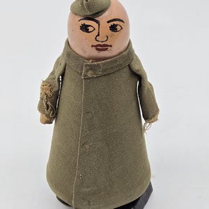 Vintage 1930s / 1940s Wilson Walkies Soldier Walking WOOD Toy Ramp ...