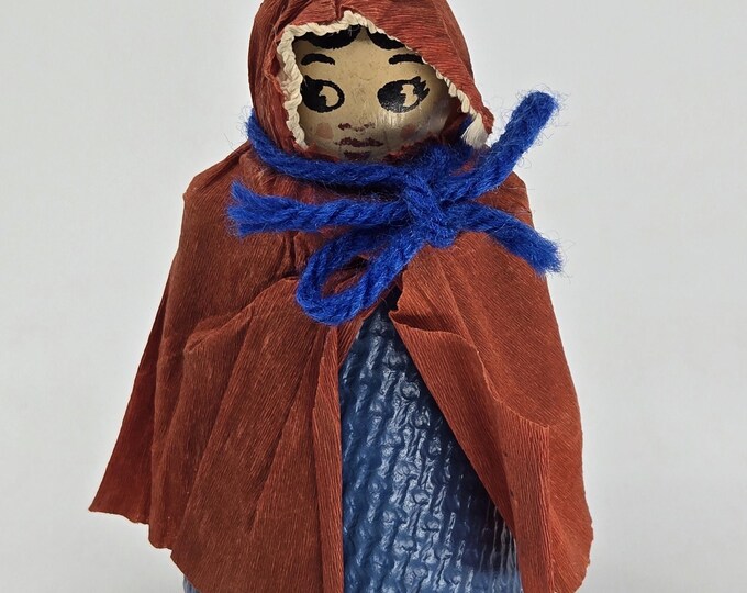 Vintage 1930s / 1940s Wilson Walkies Red Riding Hood Walking WOOD Toy ...