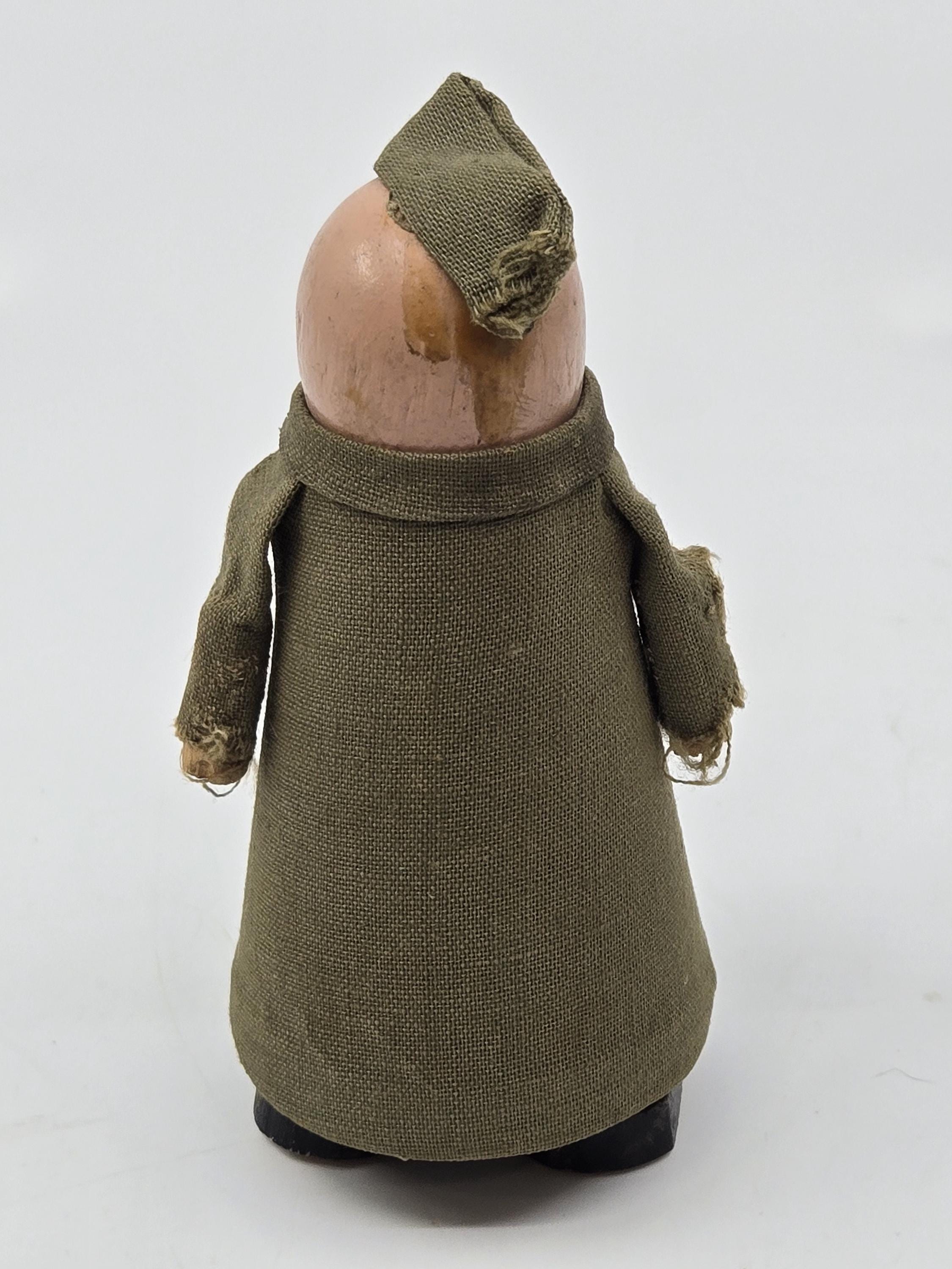 Vintage 1930s / 1940s Wilson Walkies Soldier Walking WOOD Toy Ramp ...