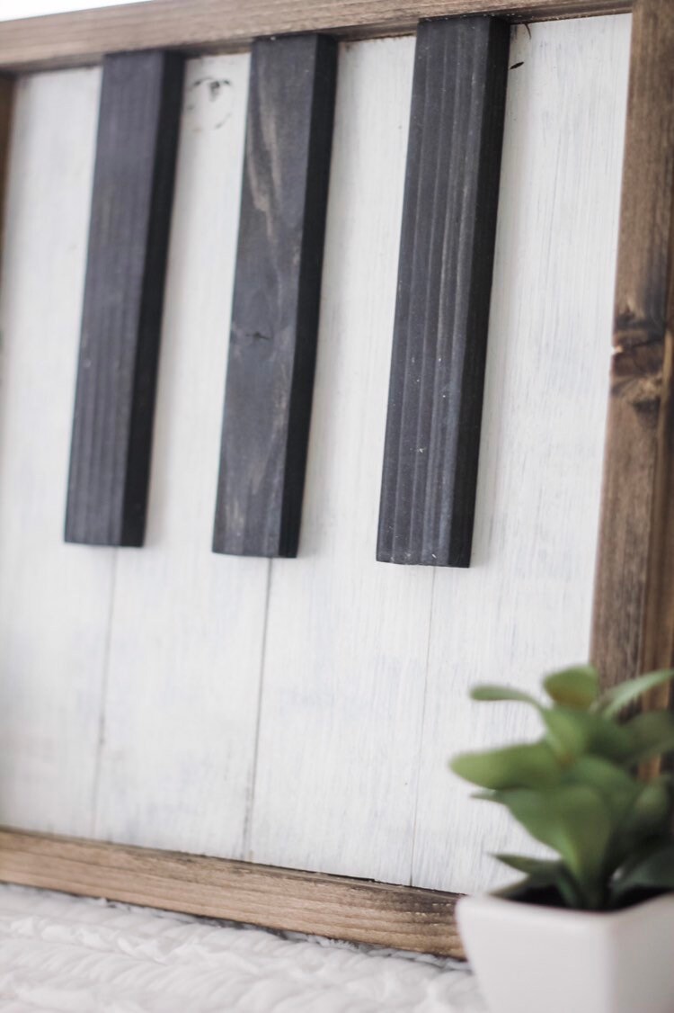 Piano Sign Music Sign Piano Keys Piano Gallery Wall - Etsy