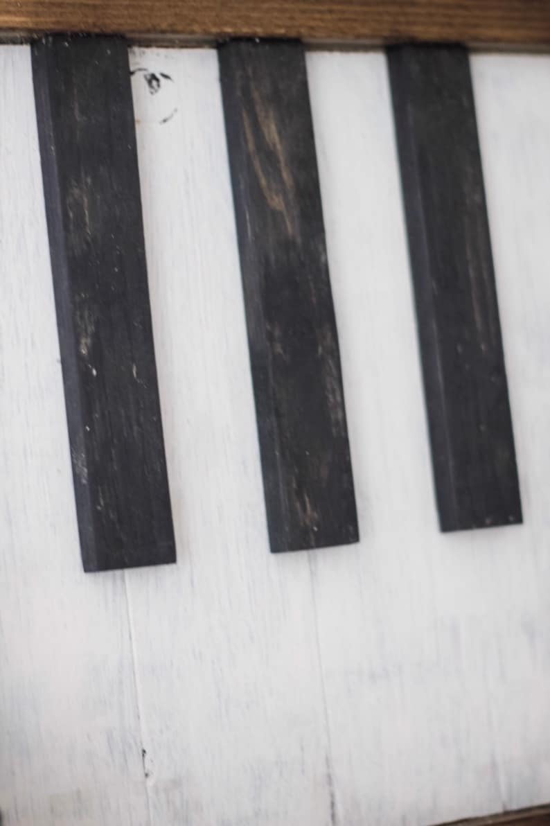 Piano Sign Music Sign Piano Keys Piano Gallery Wall - Etsy