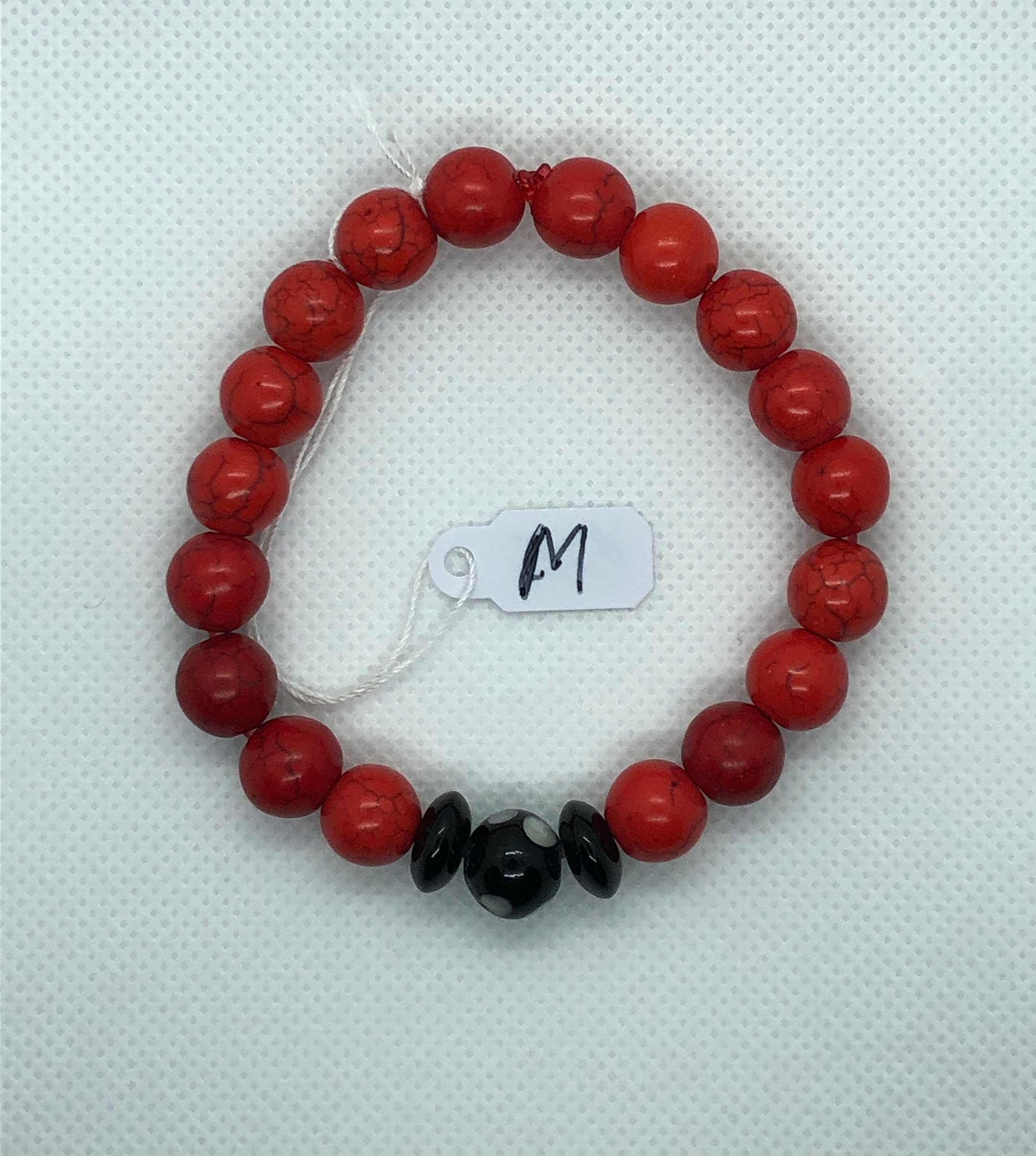 Cape Verde Conta Di Ojo Bracelet With Gemstones and Single Ojo Bead - Etsy