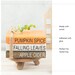 Mini Fall Book Stack Pumpkin Spice Thanksgiving Decor Fall - Etsy