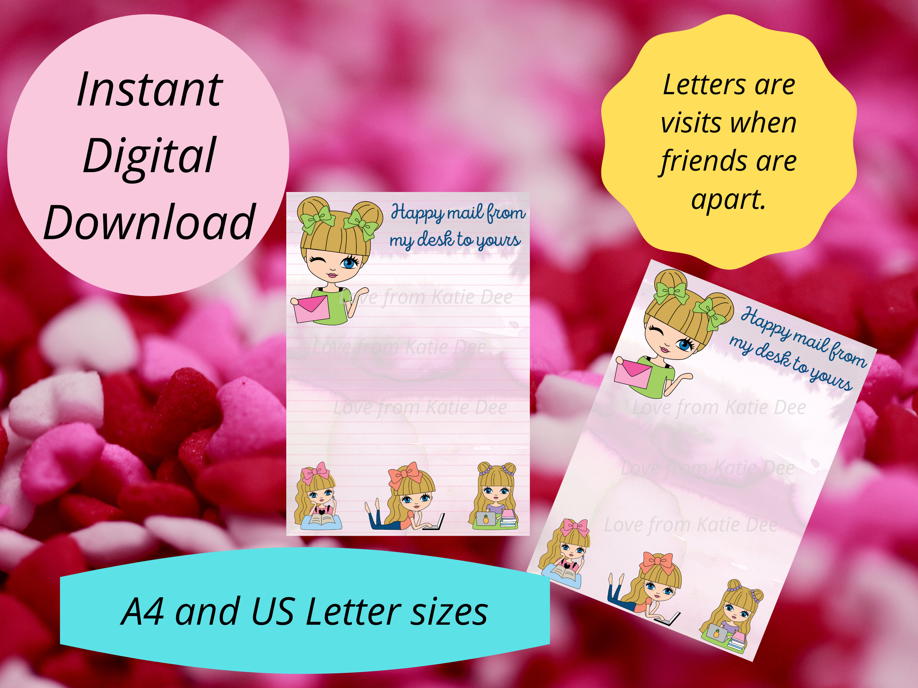 Graphic Design Design & Templates Lined and unlined sheets Printable ...