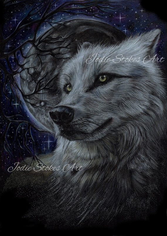 Wolf Spirit Drawing
