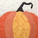 Pumpkin Paper Pieced Pattern - Block for Halloween or Fall Quilt - Etsy