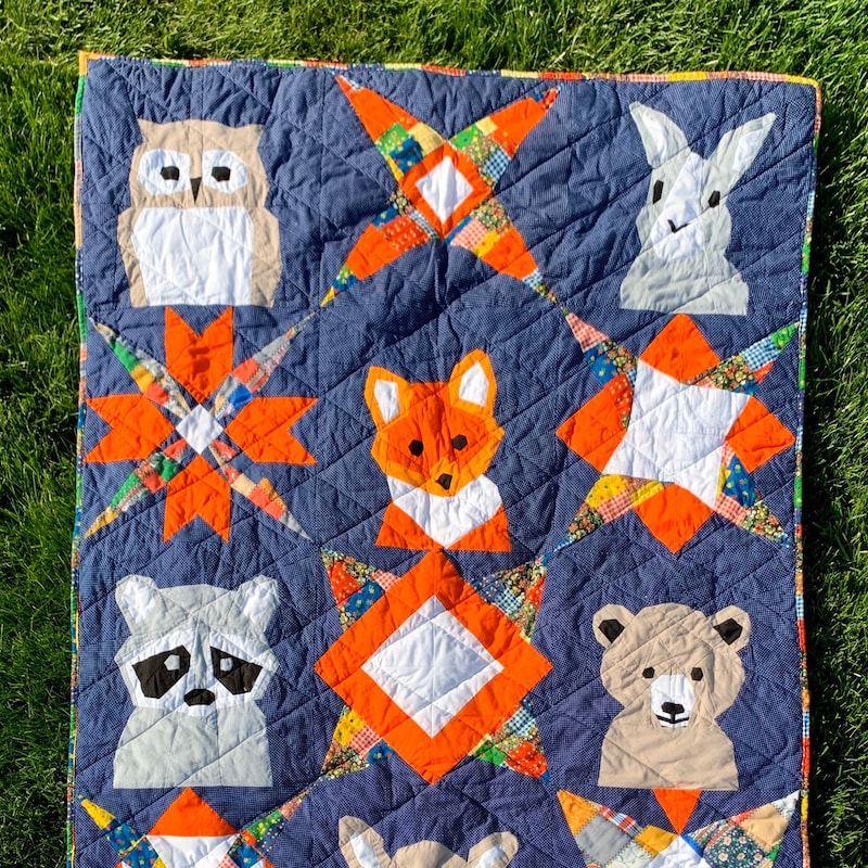 Forest Quilt Pattern - Etsy