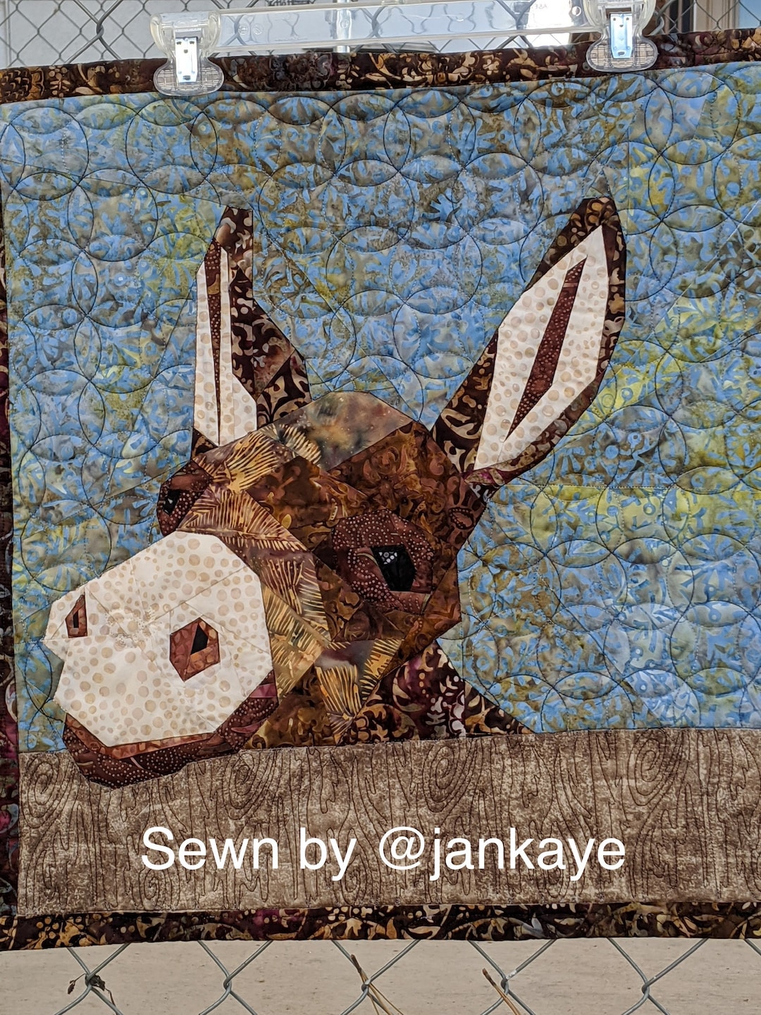 Donkey - Almost Farmous Collection - Foundation Paper Pieced Quilt ...