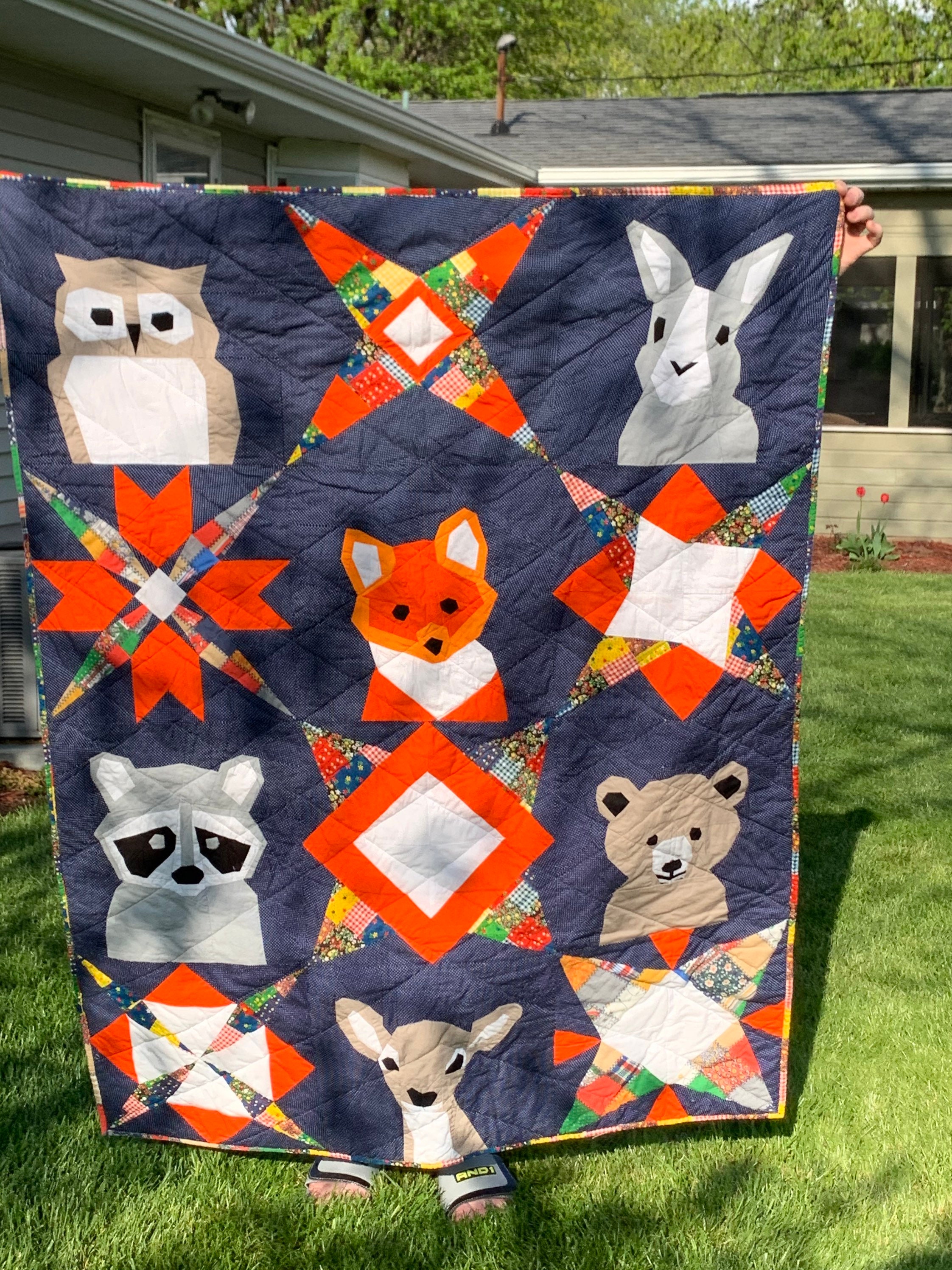 Stars of the Forest Quilt 12 Block Bundle - Etsy