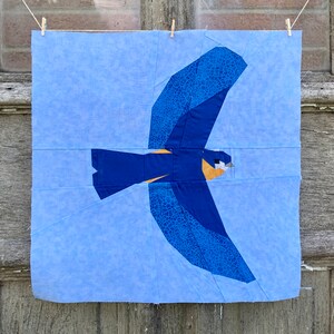 Soaring Eastern Bluebird - PDF Foundation Paper Pieced Pattern Download ...