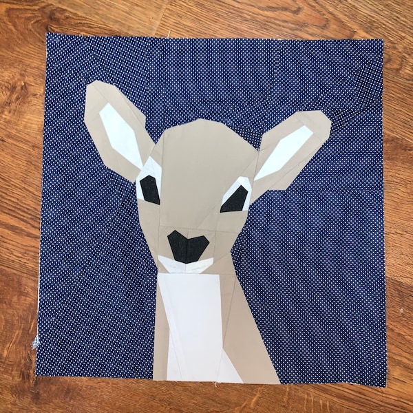 Deer Quilt - Etsy
