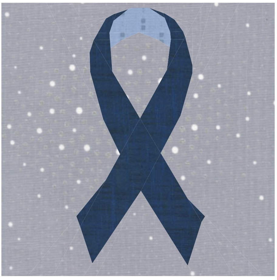 Support Ribbon Foundation Paper Pieced Quilt Pattern - Etsy