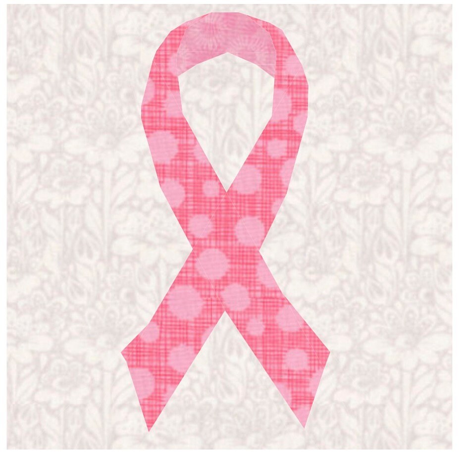 Support Ribbon Foundation Paper Pieced Quilt Pattern - Etsy