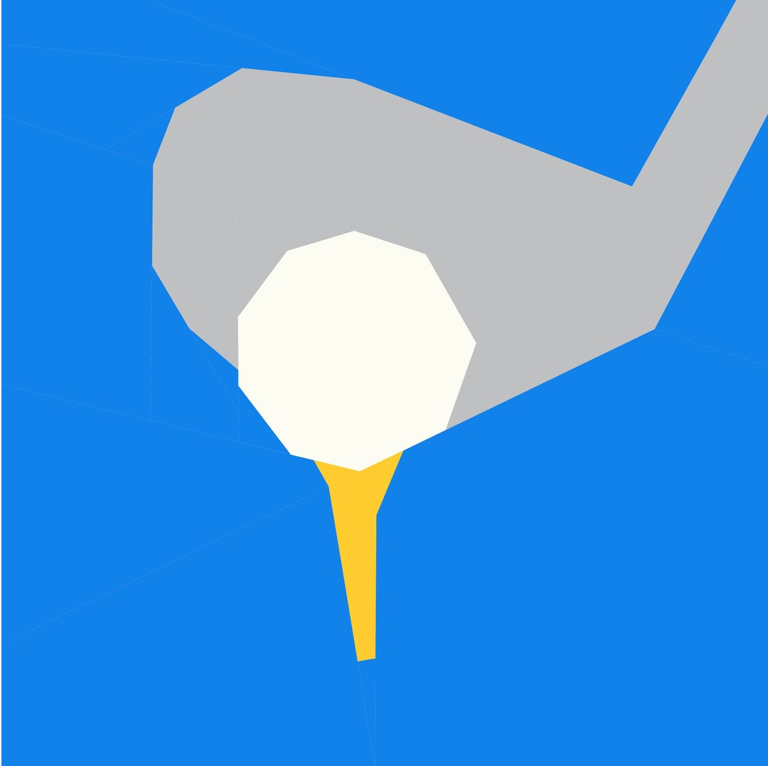 Golf - Let's Play Collection - Foundation Paper Pieced Quilt Pattern ...