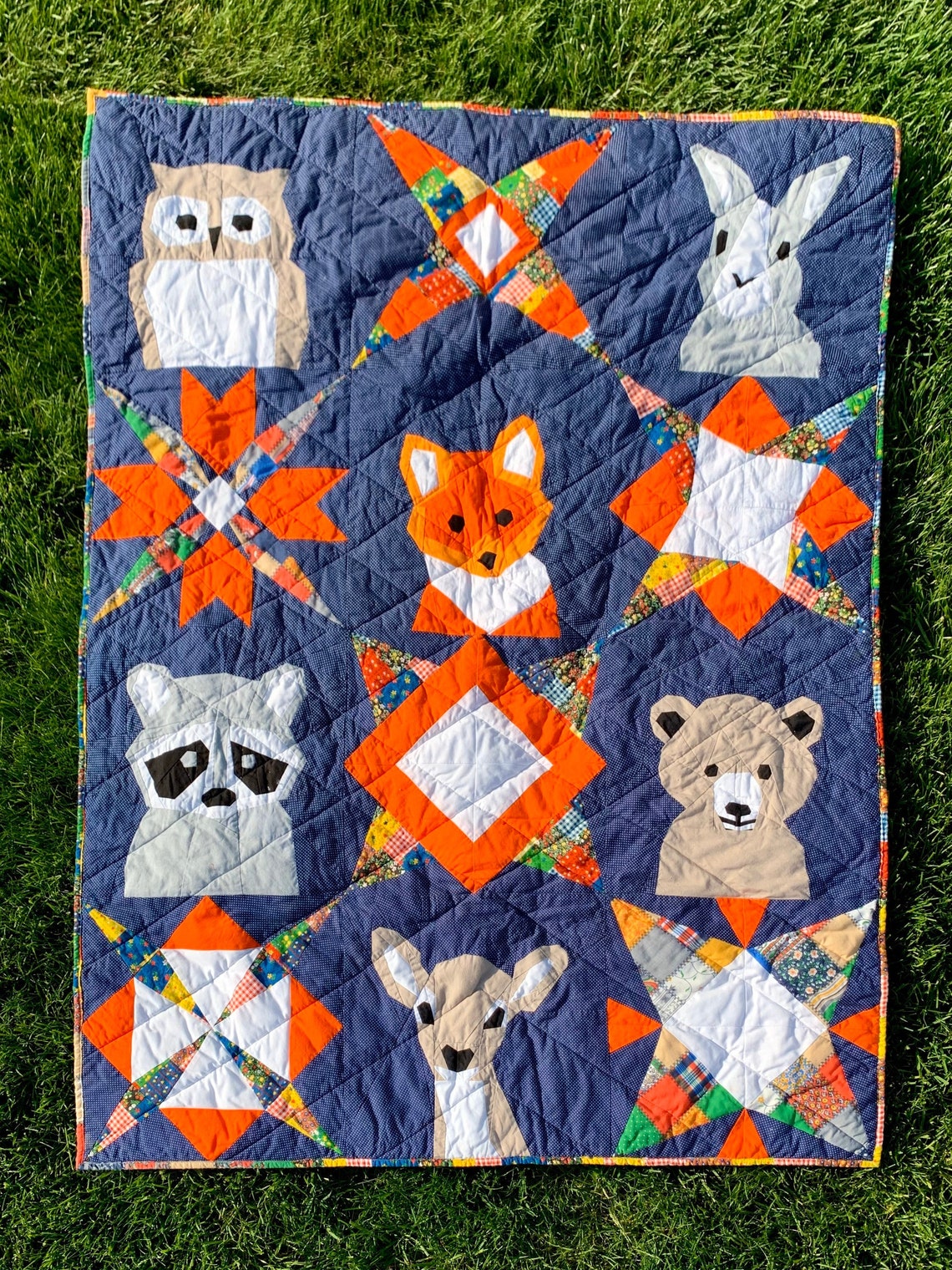 Stars of the Forest Quilt 12 Block Bundle - Etsy